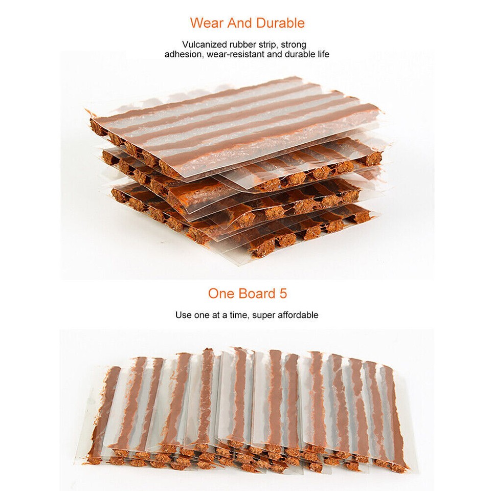 30Pcs plugs Truck Tire Plugs Tire Repair brown, 8" X 1/4" Tubeless Local Stock | eBay