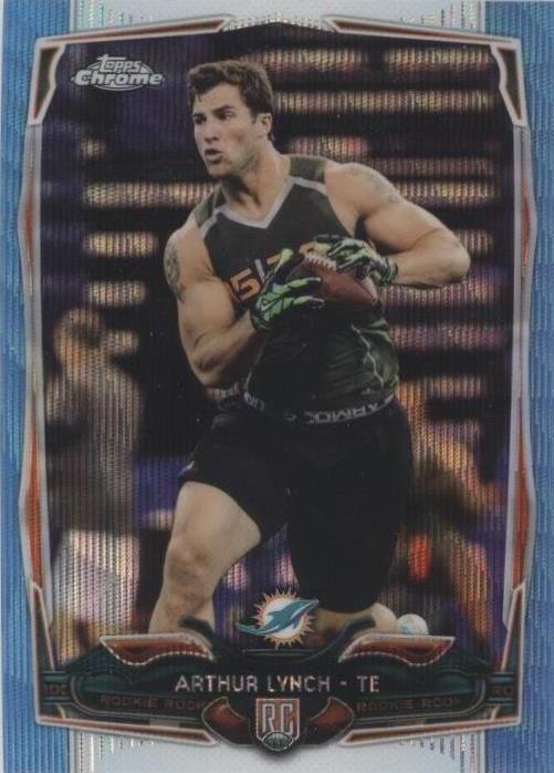 2014 Topps Chrome - Arthur Lynch #171 Blue Wave Refractor (RC) for sale ...