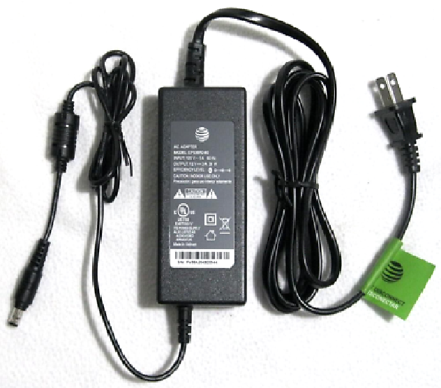 AC Adapter, input: 120V~1 A 60 Hz output: 12V~3 A 36W, model# EPS36RO ...