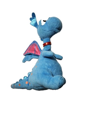 Ty Disney Doc Mcstuffins STUFFY Blue Dragon beanbag plush 6"H 2014 | eBay