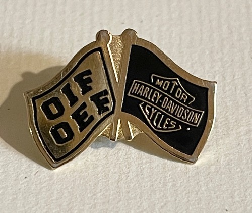 Men's OIF OEF Harley Davidson Cycles Tac Lapel Pin | eBay