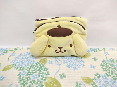 Sanrio Pompompurin Pom Pom Purin Atari Kuji Pouch Purse Case Japan ...