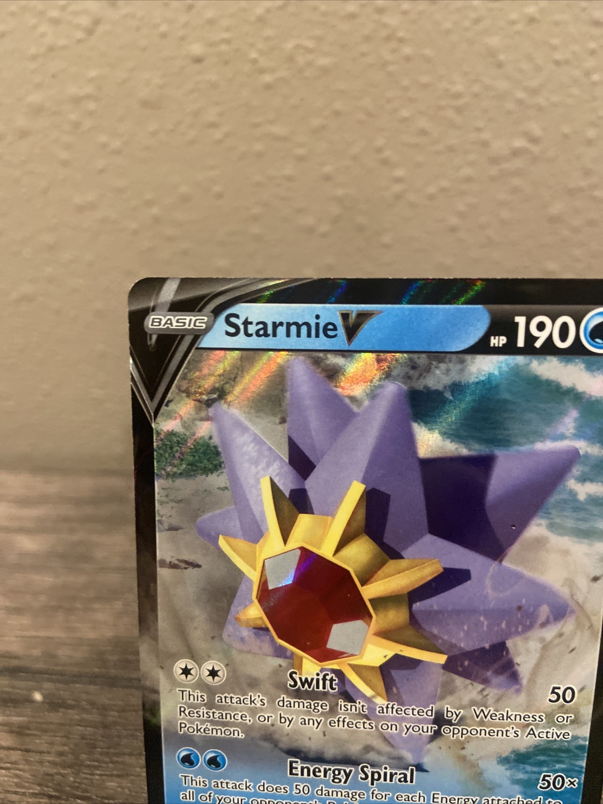 Pokémon TCG Starmie V Sword & Shield - Astral Radiance 030/189 Holo ...