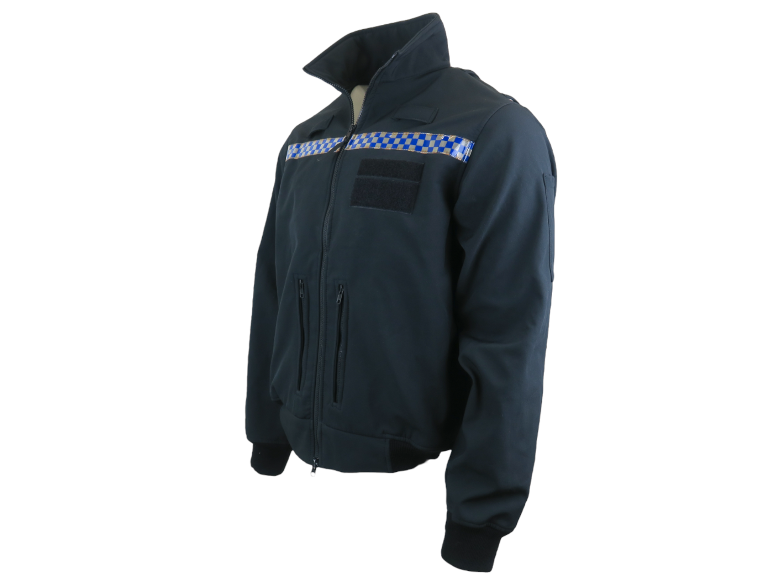 Ex Police Soft Shell Jacket Security Uniform Patrol Duty Reflective SIA ...