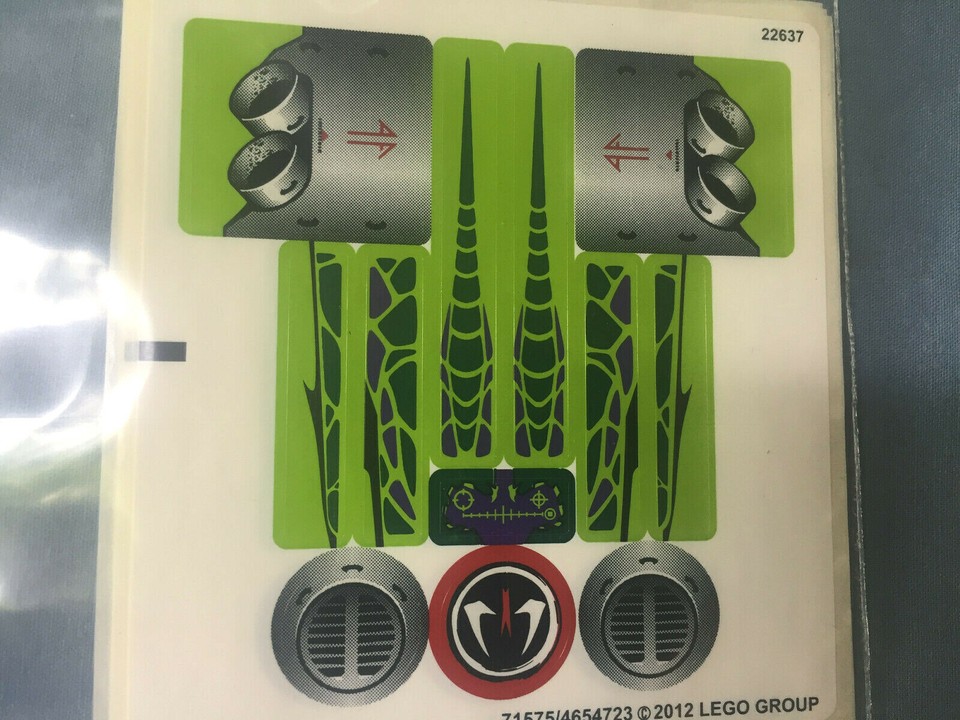 New Authentic Lego Sticker Sheet Star Wars Ninjago Friends Atlantis ...