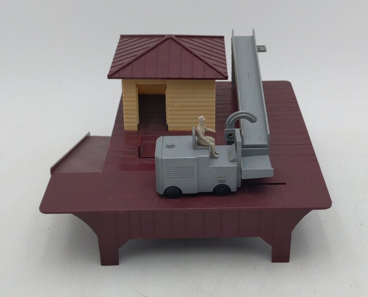 Marx 1456 Vintage O Operating Barrel Loader | eBay