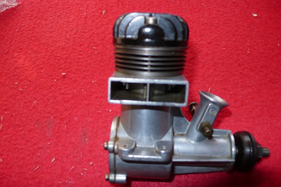 Fox 59 stunt engine-1958-Excellent-black head-great compression! | eBay