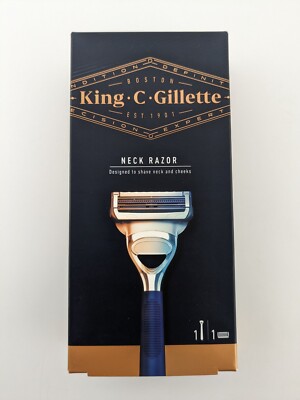King C. Gillette Neck Razor NEW 1 Pack | eBay
