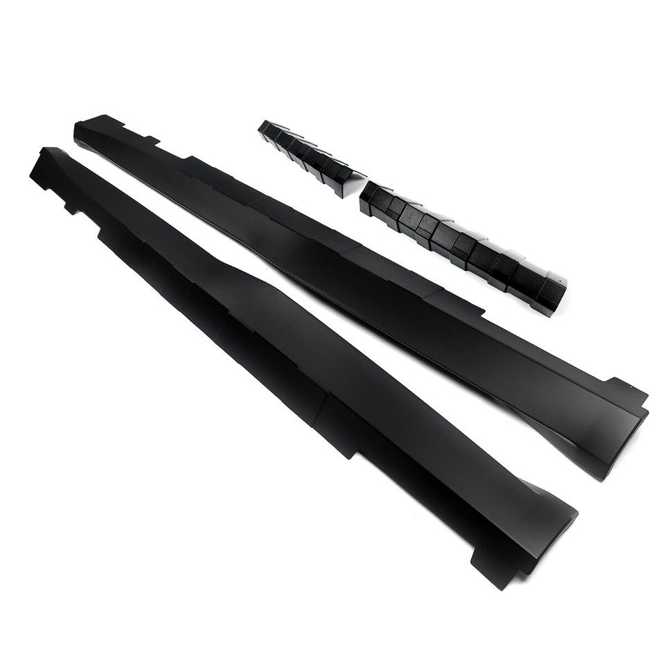 ZL1 Style Side Skirt Rocker Panel Extension For 2016-2023 Camaro SS ...