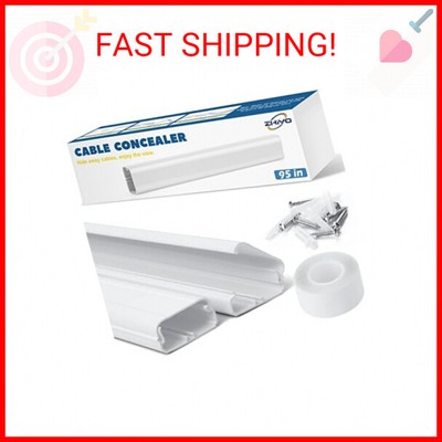 95 Inch Cord Hider Wall Mounted TV, Wire Covers for Cords | TV Cord ...