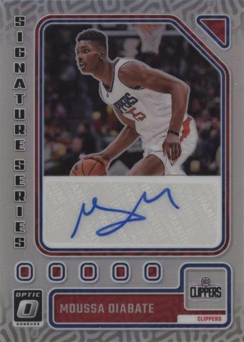 2023-24 Panini Donruss Optic - Signature Series Moussa Diabate #SS-DIA ...