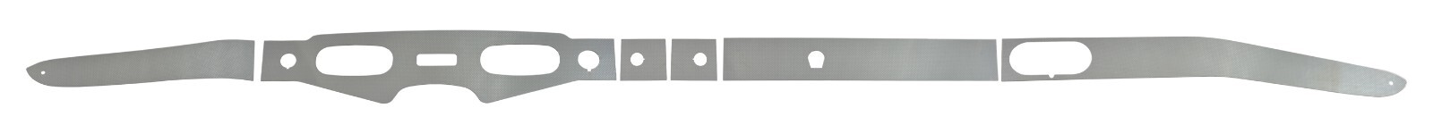 1958 Chevrolet Dash Restoration Kit Aluminum | 58 Chevy Parts Catalog ...