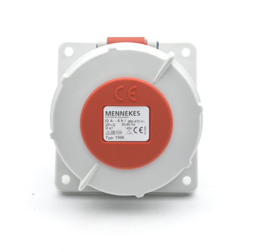 1PCS NEW MENNEKES TYP:1506 TYP1506 IP67 32A INDUSTRIAL PLUG FREE SHIP ...