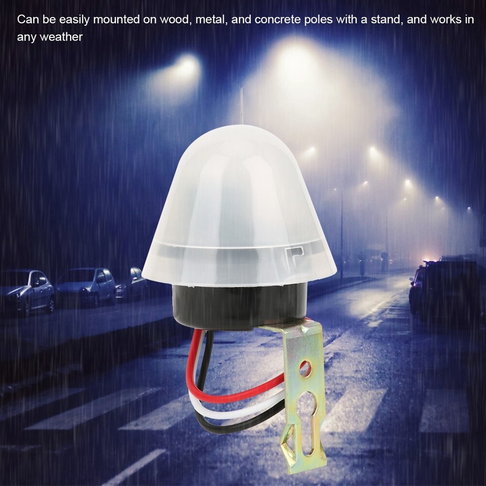 220V Sensor Light Control Switch For Factories Gardens Street Detector ...