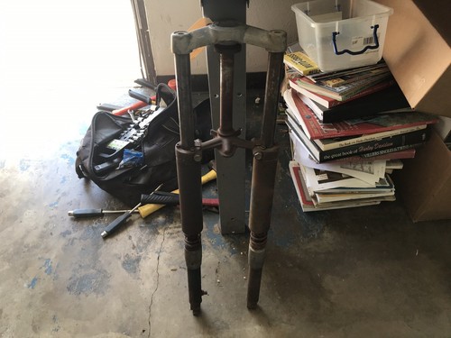 Moto Parilla Olimpia 100 Front Forks Triple Tree 99 | eBay