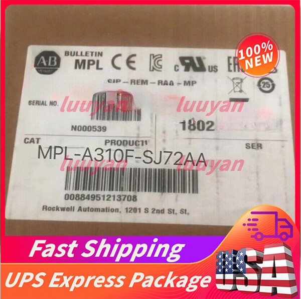 Allen Bradley MPL-A310F-SJ72AA Servo Motor Brand New Free Shipping | eBay
