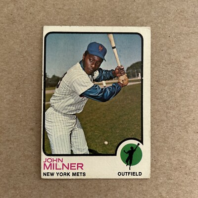 1973 Topps Baseball John Milner New York Mets Card #4 | eBay