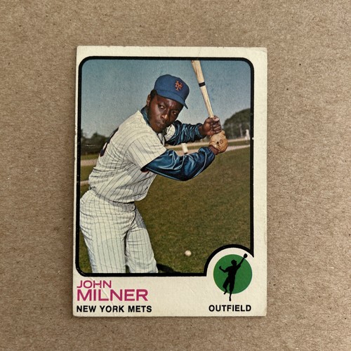 1973 Topps Baseball John Milner New York Mets Card #4 | eBay