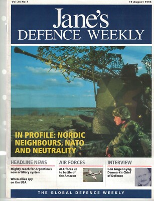 JDW - Jane's Defence Weekly Magazine (19 AUGUST 1995) | eBay
