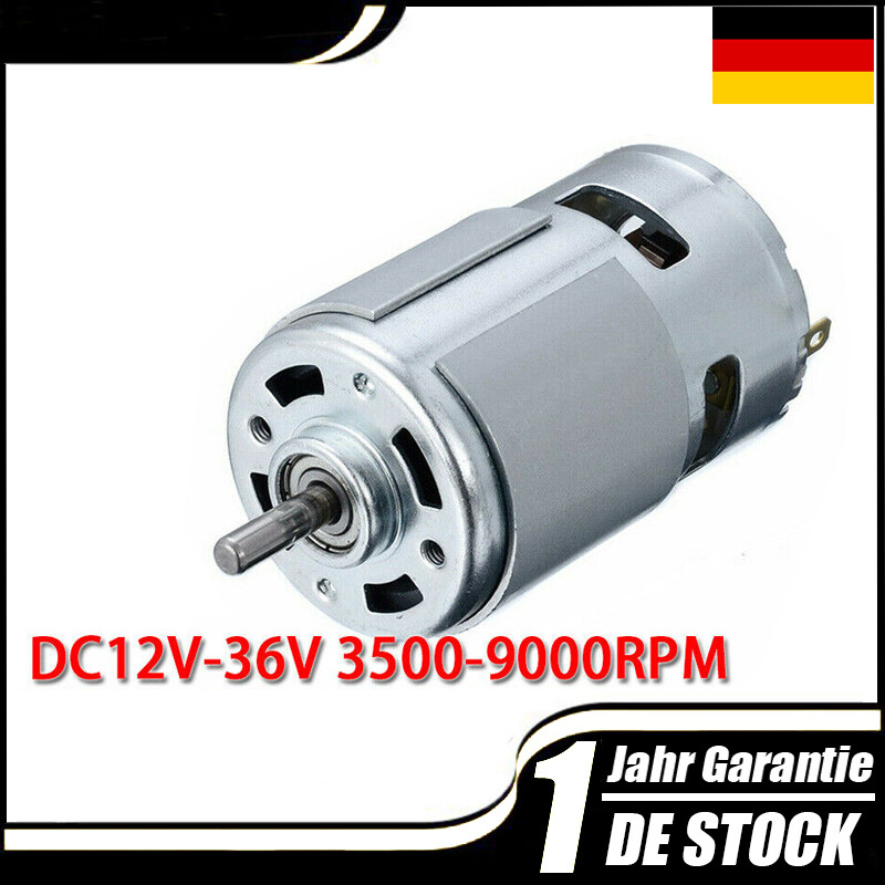 775 Motor Kugellager DC 12V 36V Turbine Grelly Deutschland