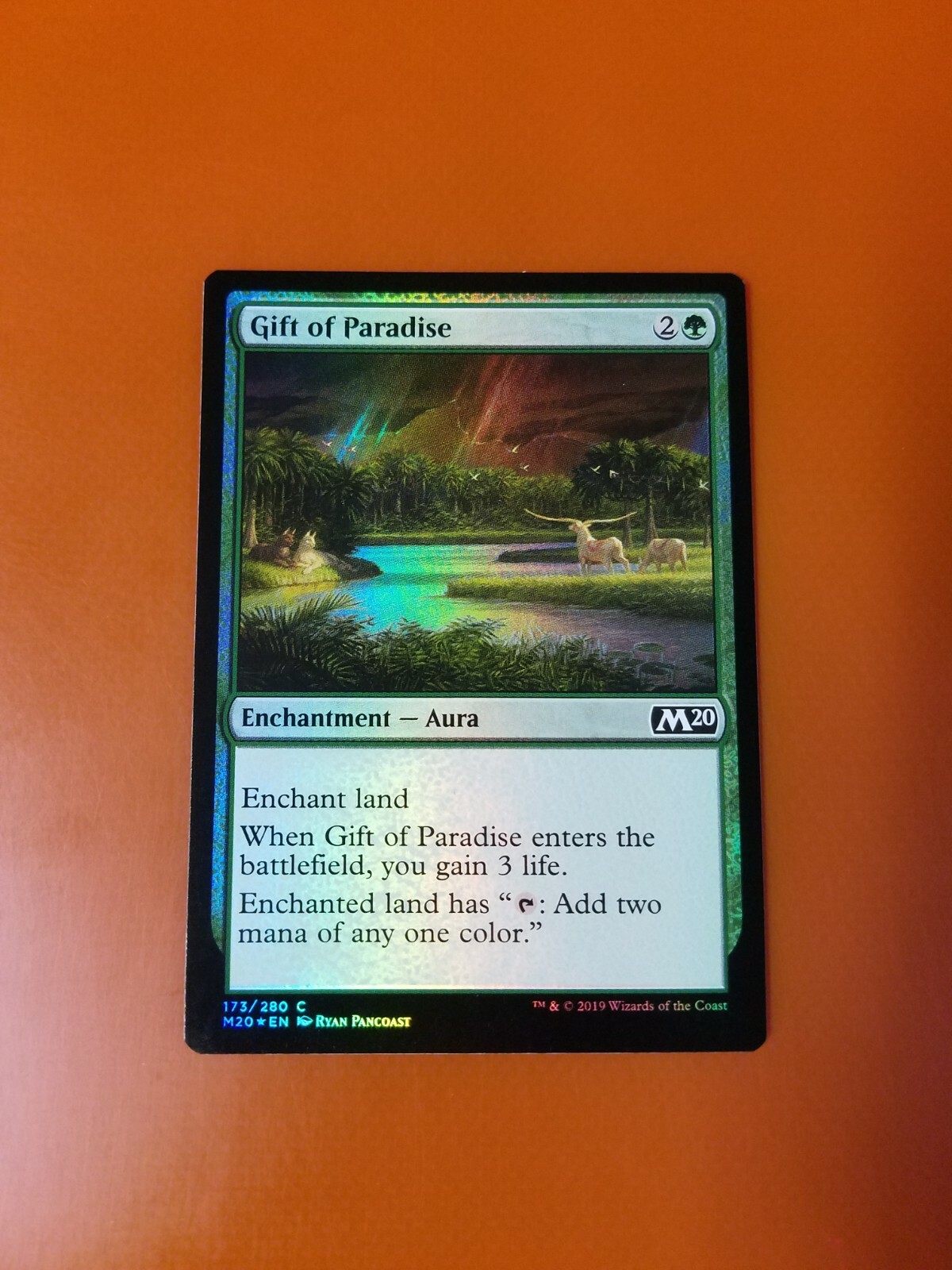 1x Gift of Paradise | FOIL | M20 Core Set 2020 | MTG Magic Cards | eBay