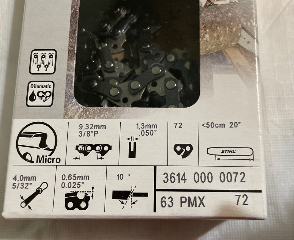 STIHL Ripping Chain 3614 000 0072 Fits Logosol 20” Bar | eBay