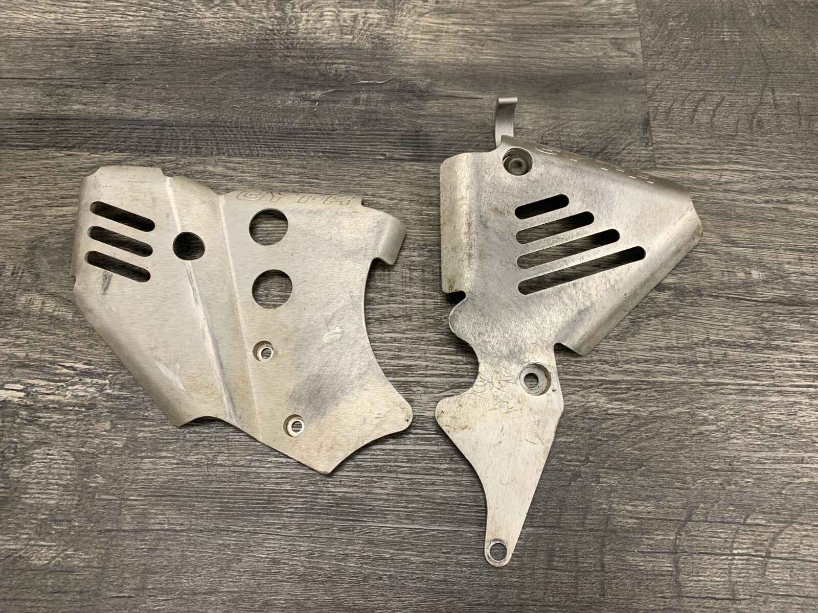 Yamaha 2000 YZ426 GYTR Guards Plates | eBay