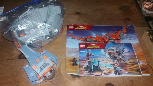 Official Lego Guardians of the Galaxy Benatar Spaceship Infinity War ...