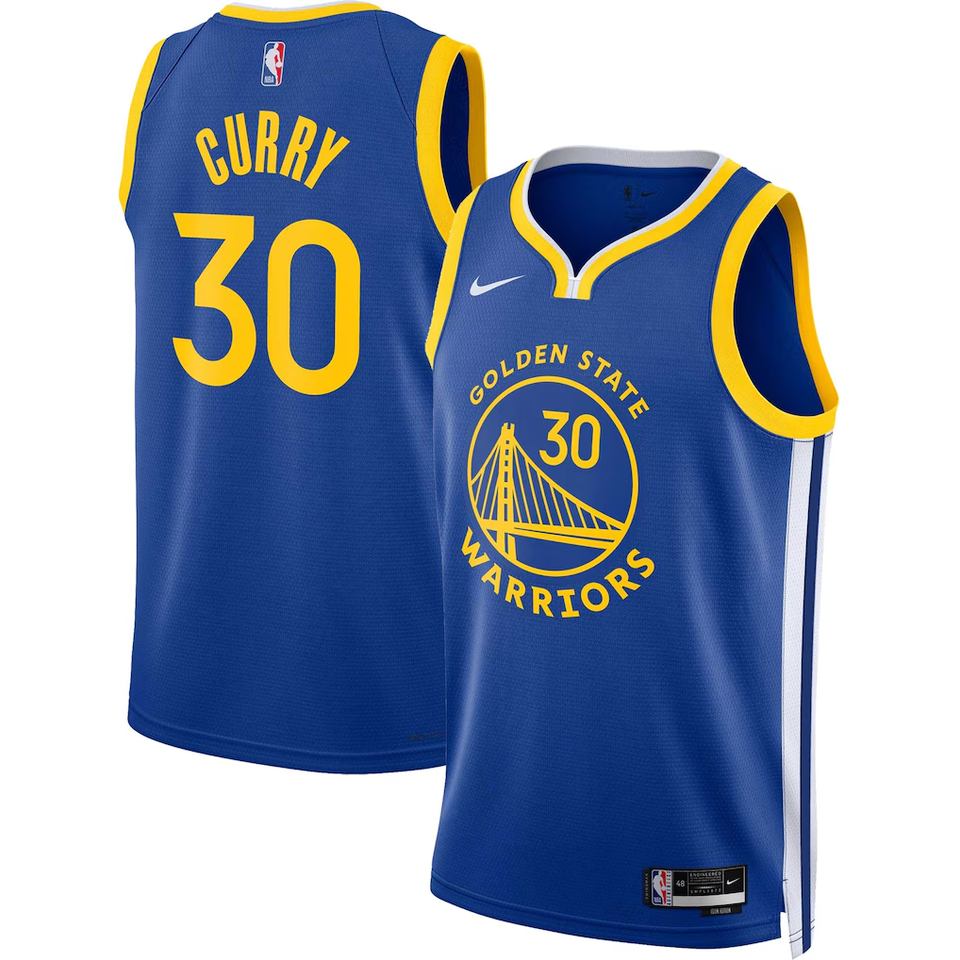 Stephen Curry Golden State Warriors Nike Unisex Swingman Jersey - Icon ...
