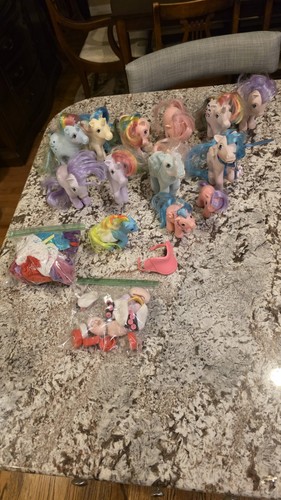 Vintage My Little Pony Gl Lot With Accessories | eBay