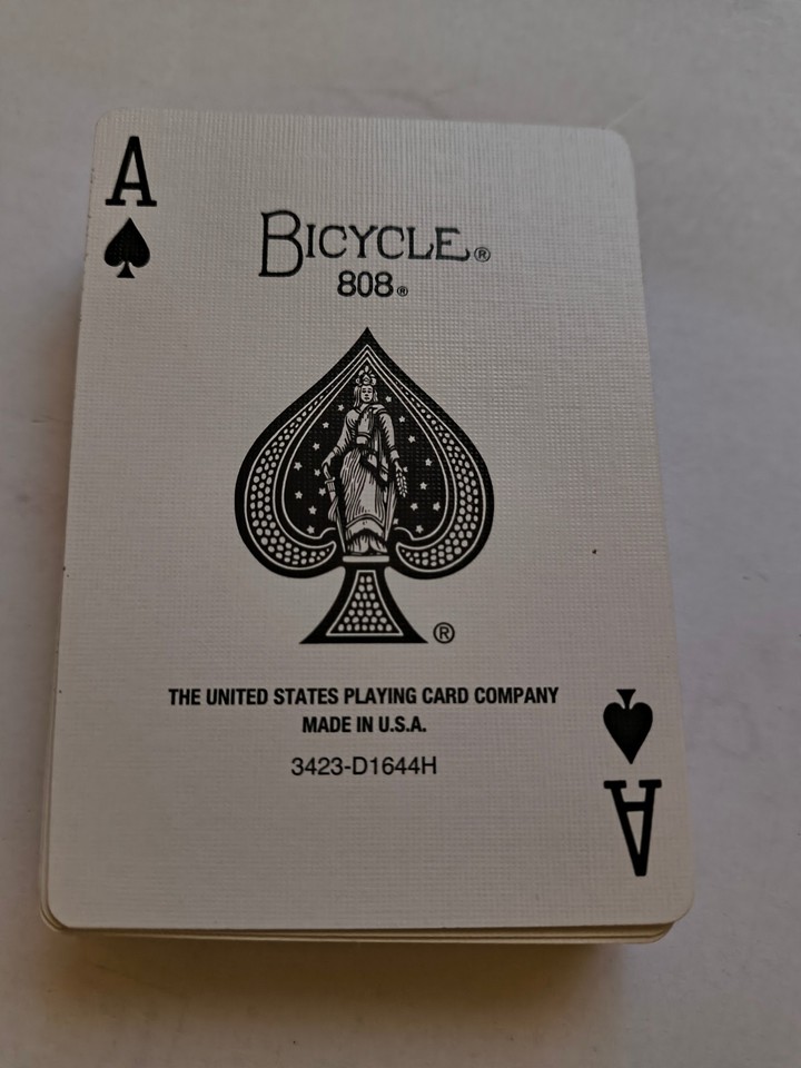 Bicycle Stripper Deck - Red Rider Back 808 - Custom Tapered Magic Cards ...