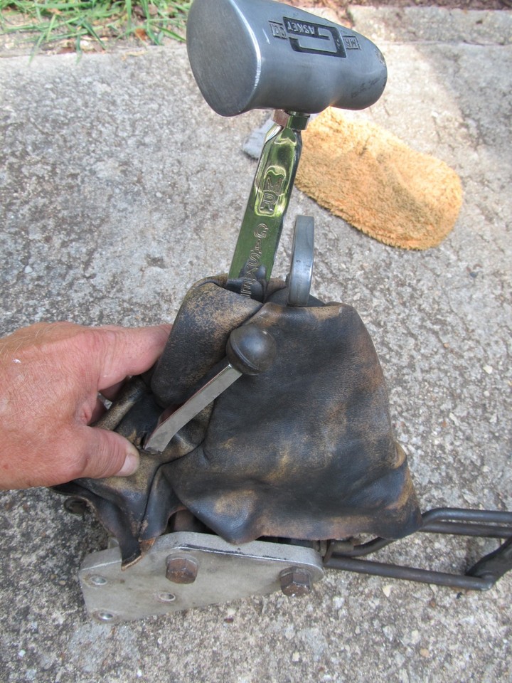 MR GASKET 4 SPEED V-GATE SHIFTER w/ Rods and Linkage A body Mopar A833 ...