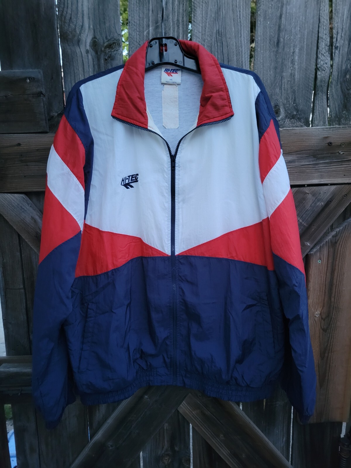 Vintage 1980s Hi-Tec track suit jacket in size XXL - Gem