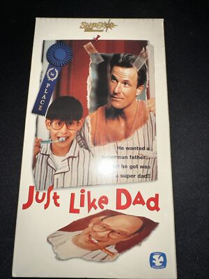 "Just Like Dad" (VHS 1995) Wallace Shawn - Feature Family Films. A46 ...