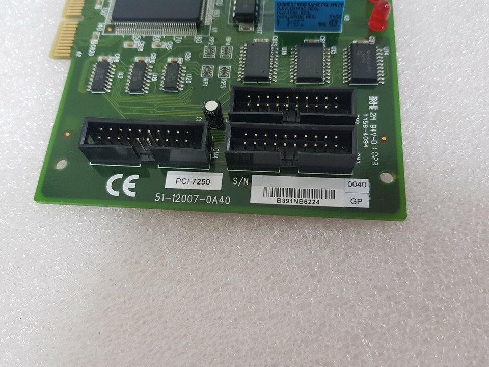 PCI-7250,51-12007-0A40 BOARD WORKING FREE SHIP | eBay