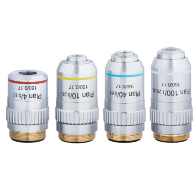 4X 10X 40X 100X 20.2 RMS Biological Microscope Plan Achromatic ...