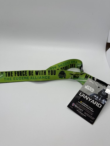 EUGENE EMERALDS NEW Lanyard Star Wars Keychain Yoda Darth Vader ...