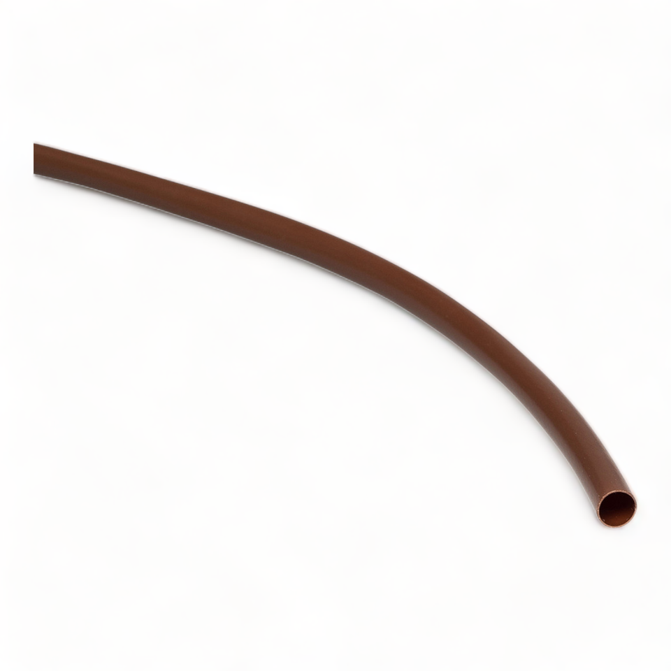 PVC SLEEVING EARTH BROWN & BLUE ELECTRICAL CABLE WIRE TUBING 2mm 3mm ...