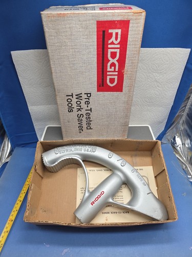 RIDGID No. B - 1679 Thin Wall Conduit Pipe Bender Tool Cap 1" Also 3/4 ...