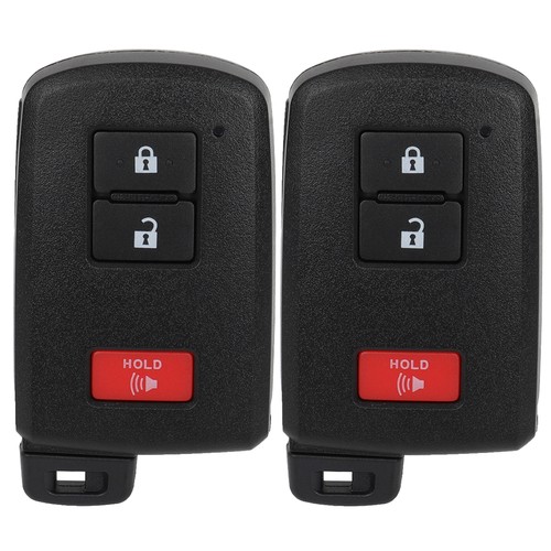 2x Remote Car Key Fob for Toyota Tacoma 2015-2020 3 Buttons | eBay
