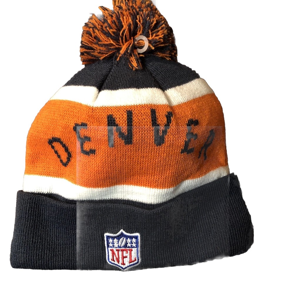 Denver Broncos New Era Winter Hat | eBay
