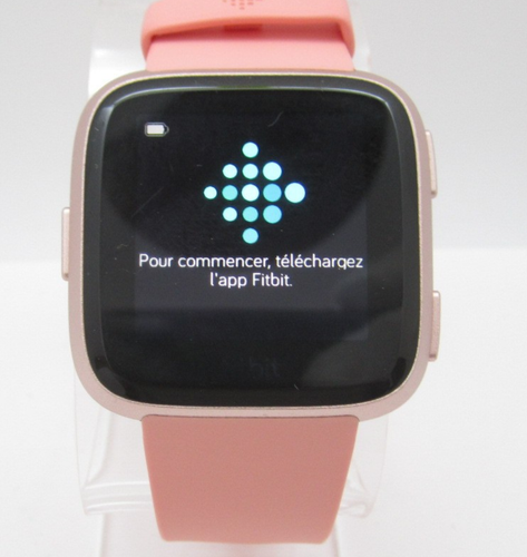 Unisex Fitbit Versa Digital 40mm Fitness Activity Watch (H842) "No ...