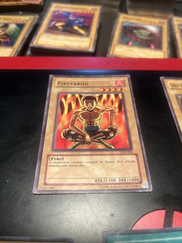 Yu-Gi-Oh! TCG Fireyarou Common Card LOB-085 1996 | eBay