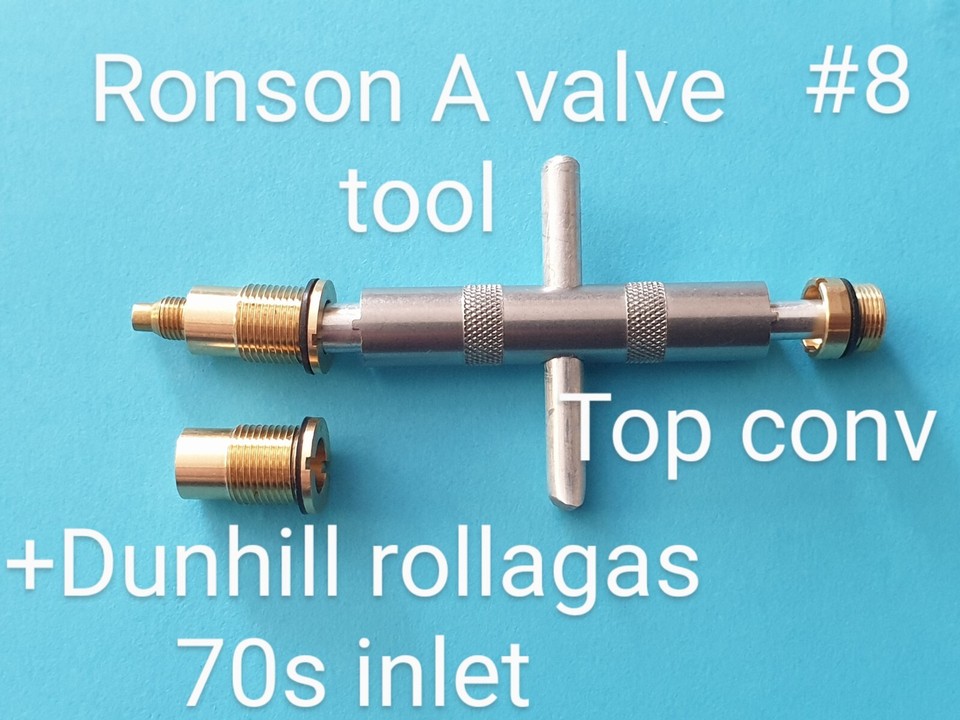 2 Filler Inlet valves for Ronson Type A and Dunhill Rollagas 70s | eBay