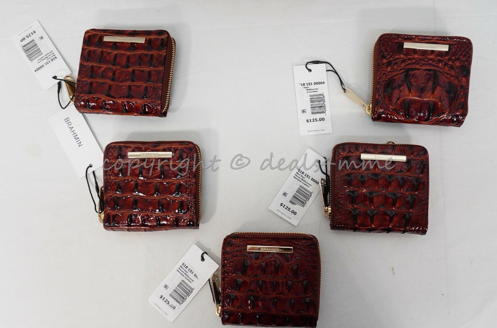 Brahmin Mini Suri Leather Mini Wallet Pick your color Inventory Added ...