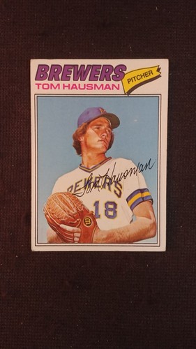 1977 Topps baseball cards # 99 Tom Hausman ( G to VG ) | eBay
