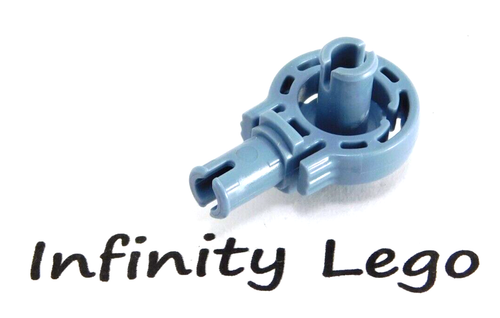 10 LEGO Sand Blue Technic Click Rotation Bushing with 2 Pins (47455) 10 ...