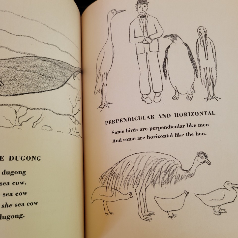 Vintage 1952 Beasts and Nonsense Marie Hall Ets HC Children’s Book ...