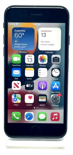 iPhone SE 3rd Gen - Midnight Black 128GB A2595 - Xfinity Mobile - Good ...