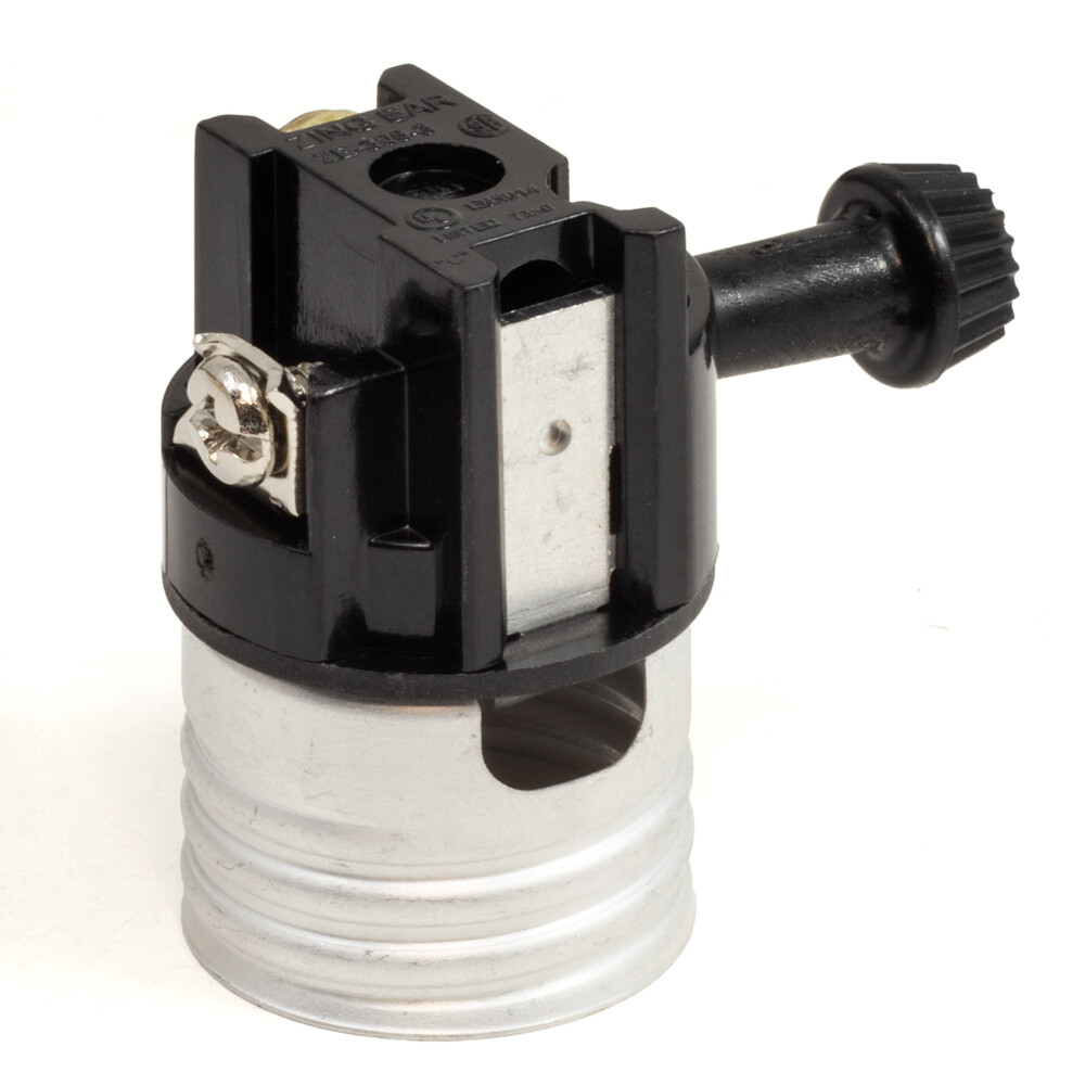 Zing Ear Turn Knob Light Bulb Lamp Socket Replacement Switch E27 E26 3 ...